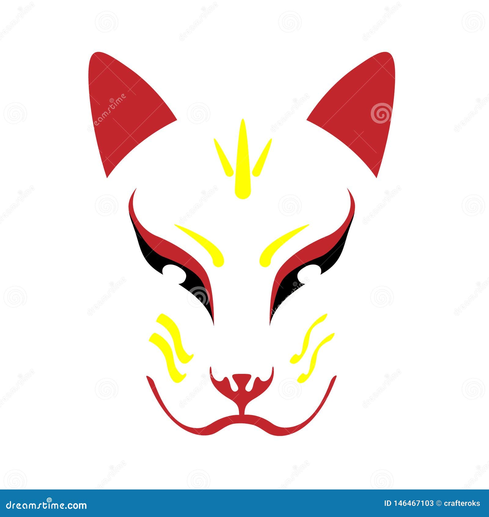Fox Mask Vector Eps Hand Drawn, Vector, Eps, Logo, Icon, Crafteroks ...