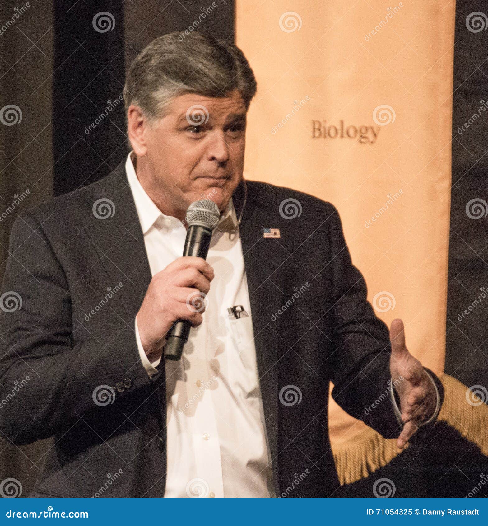 Fox News Sean Hannity Della Televisione Immagine Editoriale - Immagine ...