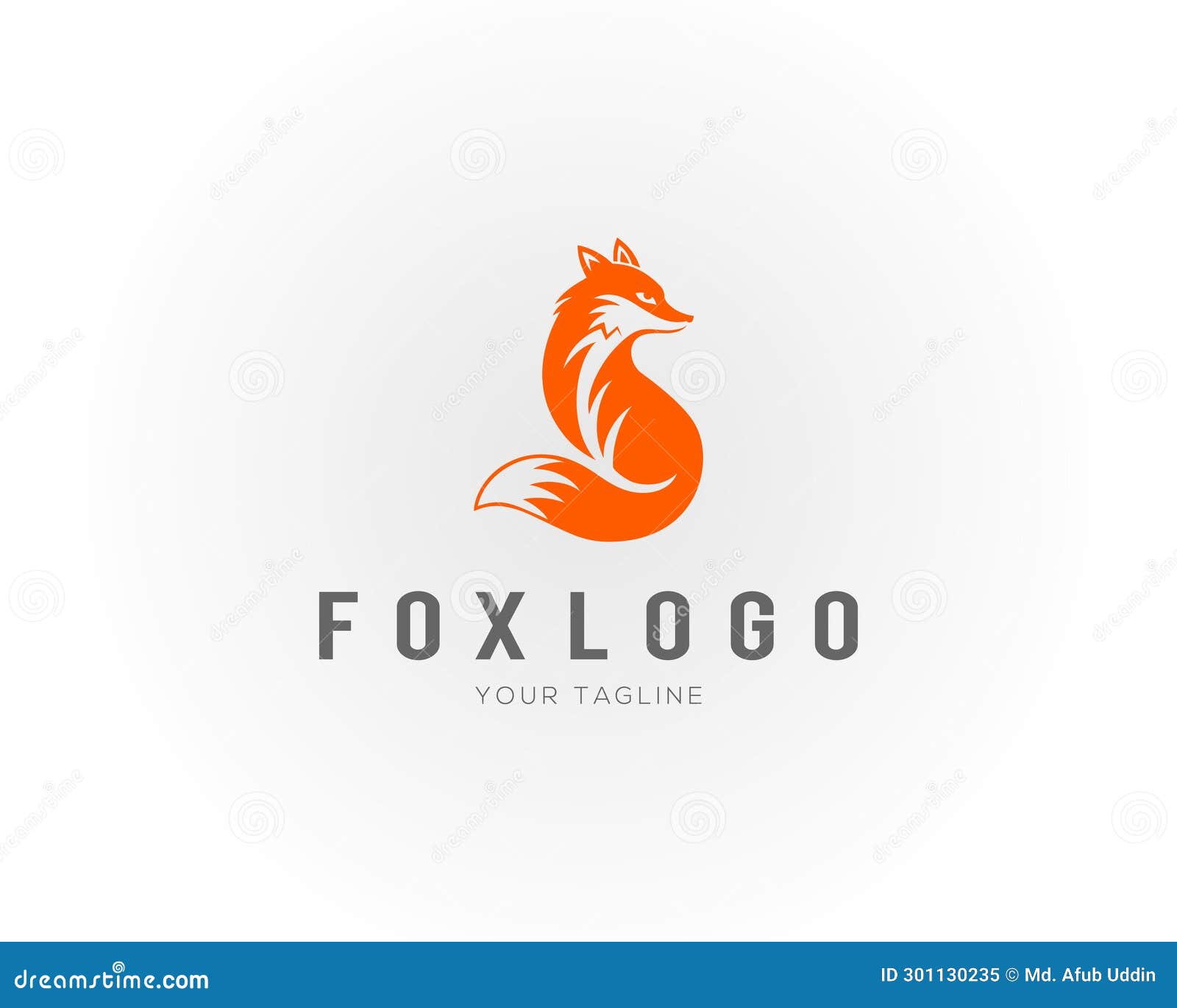 Fox Ro Wolf Vector Logo Design. Stock Vector - Illustration of wild ...