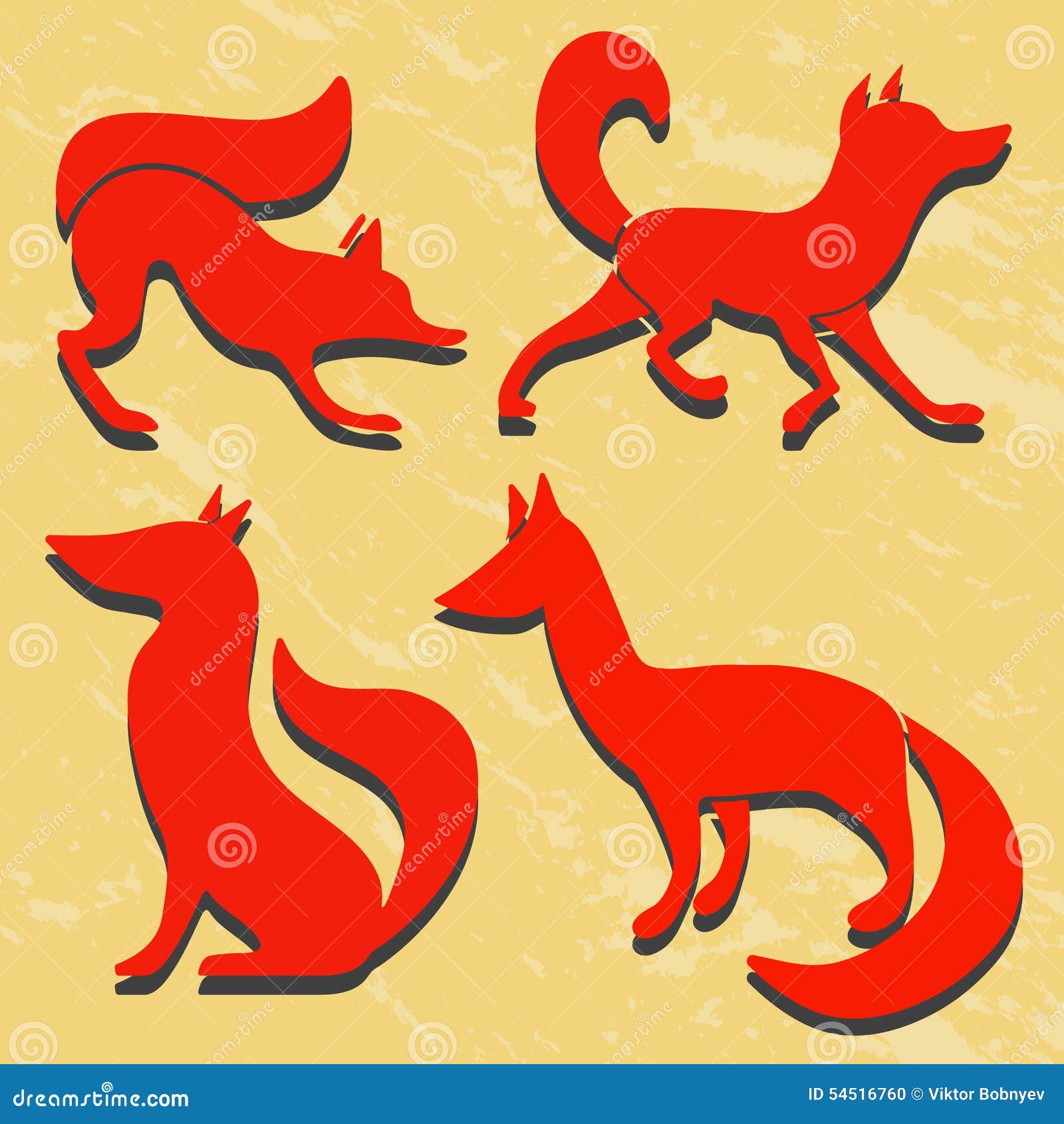 Fox Grunge Stock Illustrations – 1,906 Fox Grunge Stock Illustrations ...