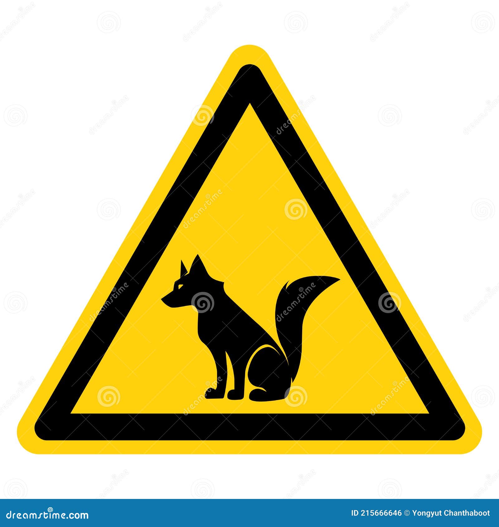 Fox Symbol Sign,Vector Illustration, Isolate on White Background Label ...