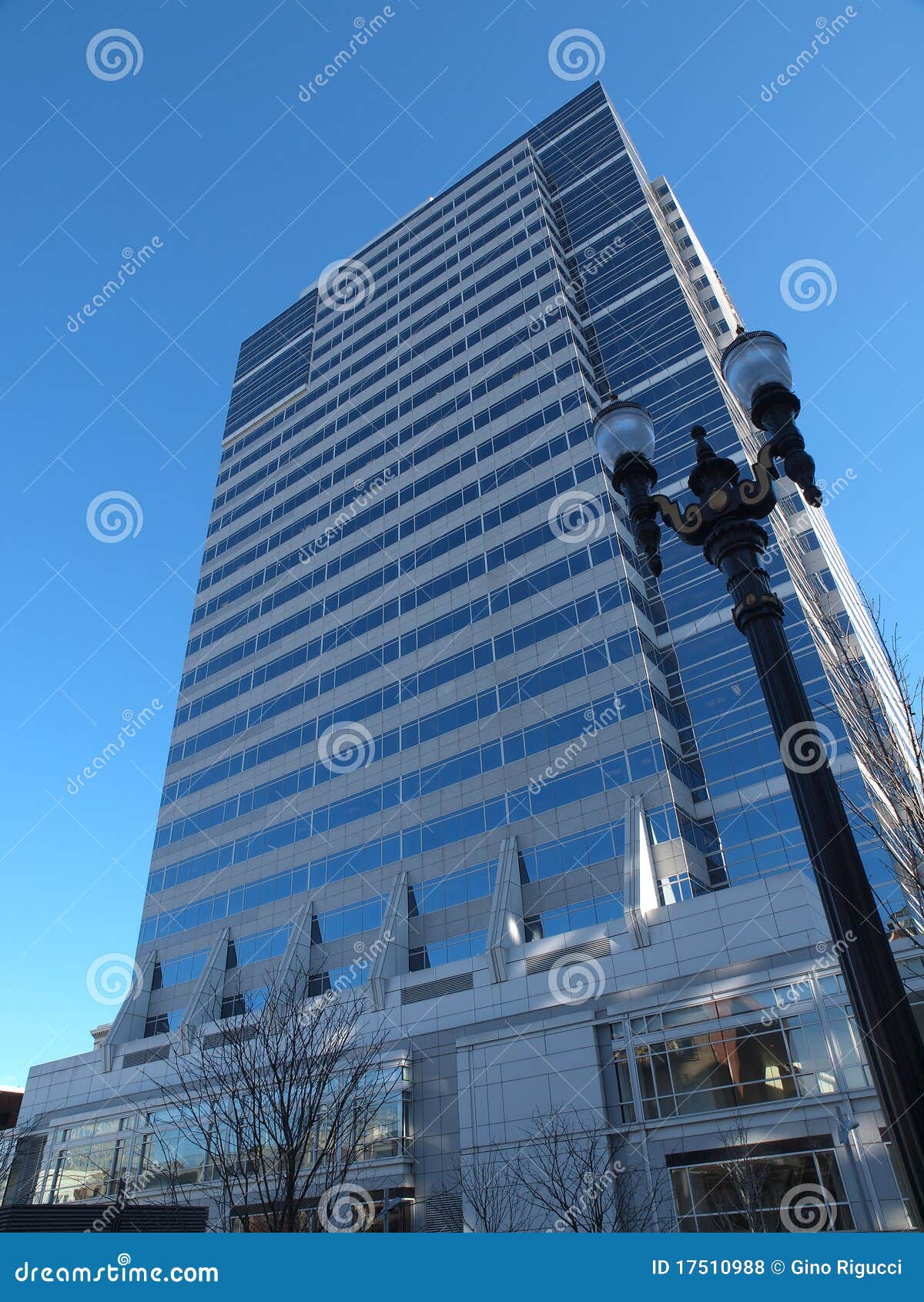 The Fox Tower, Portland Oregon. Stock Photo - Image of north ...
