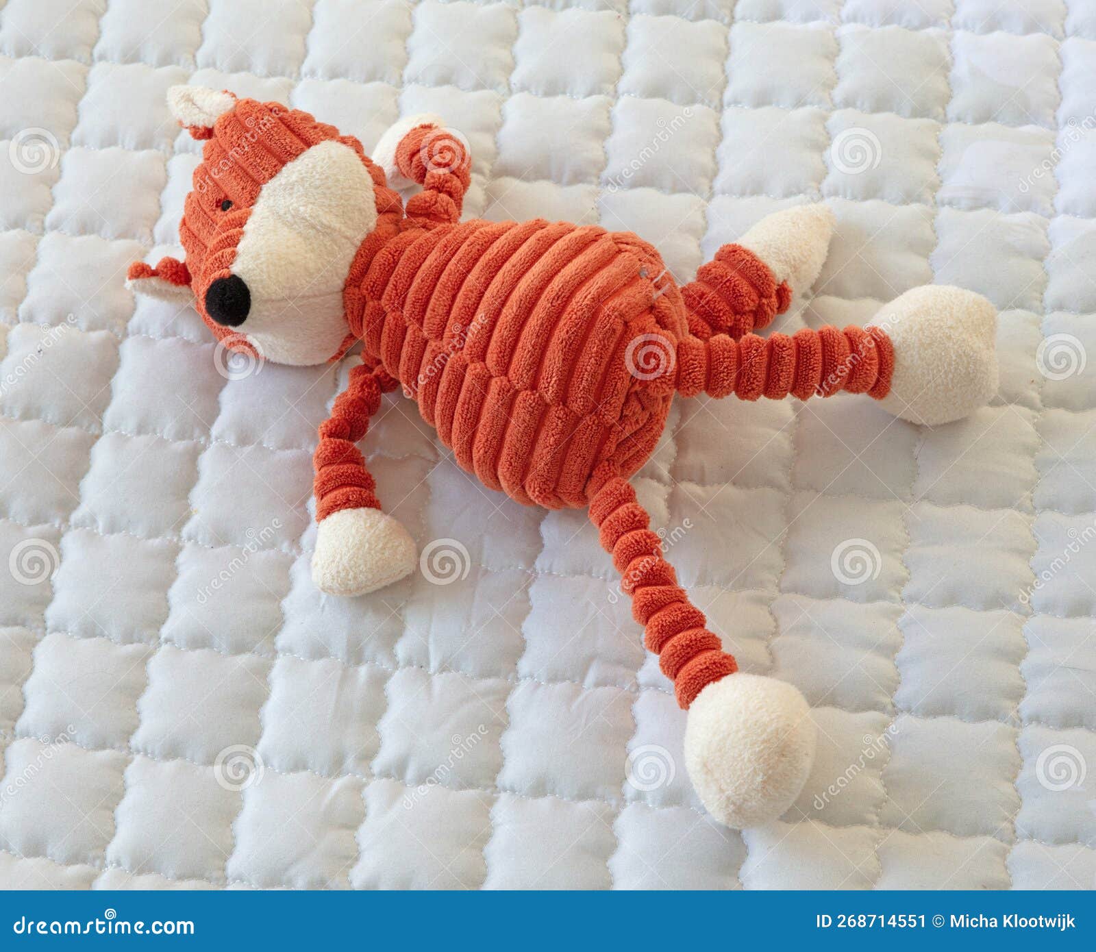 Fox Toy, Isolated on Baby Play Mat Stock Image - Image of play, single ...