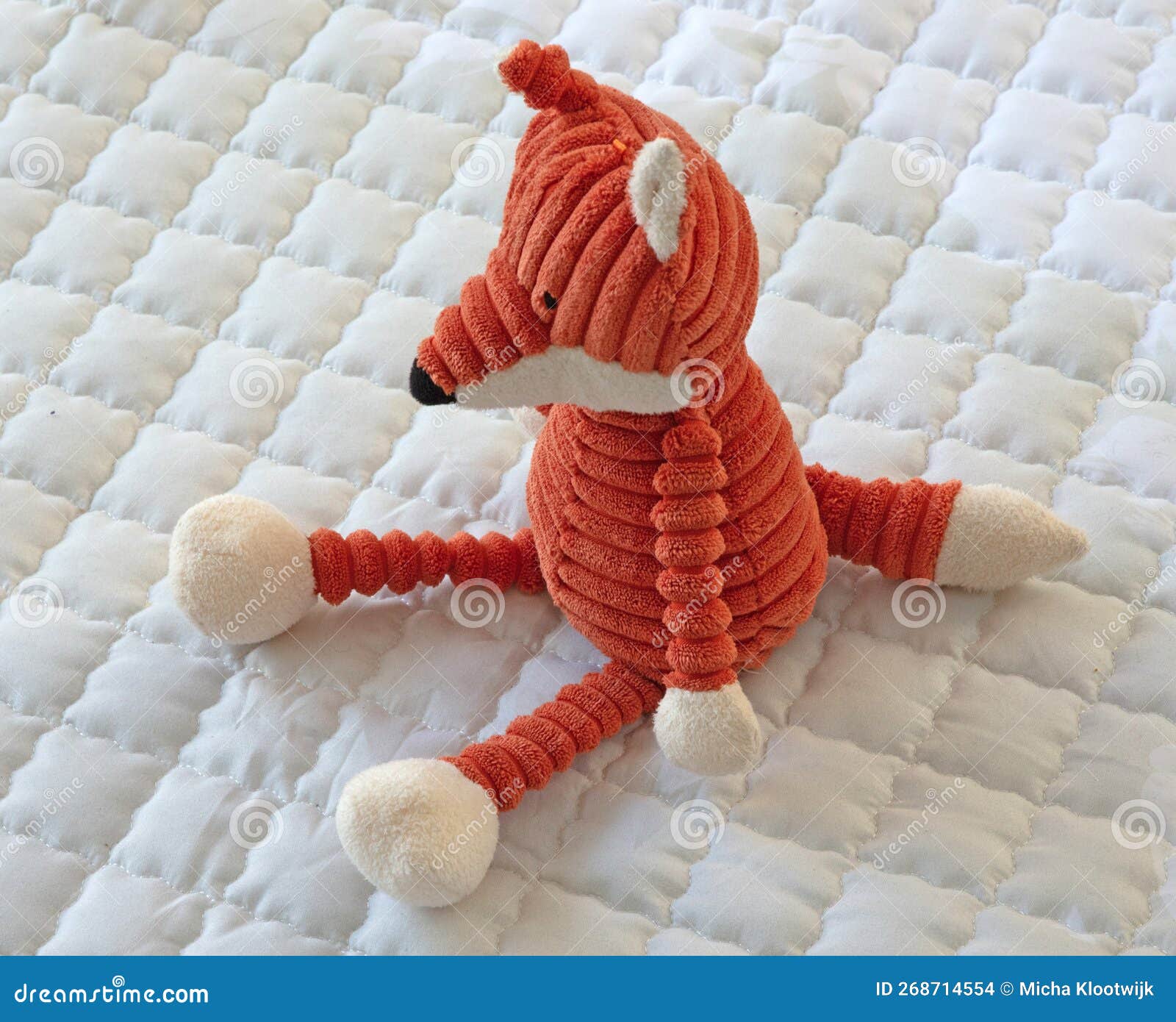 Fox Toy, Isolated on Baby Play Mat Stock Photo - Image of orange ...