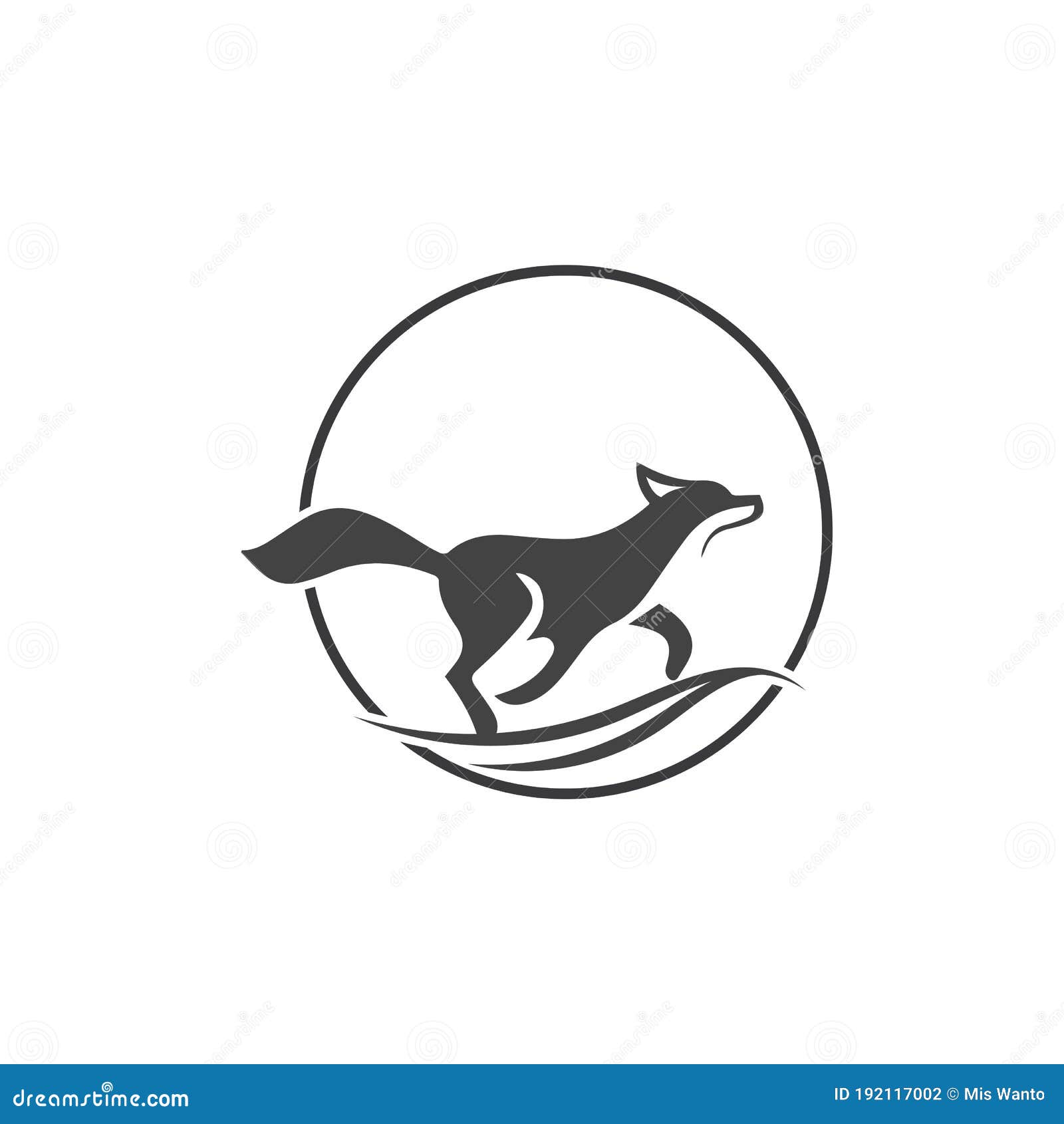 Fox Vector Illustration Icon Stock Vector - Illustration of cartoon ...