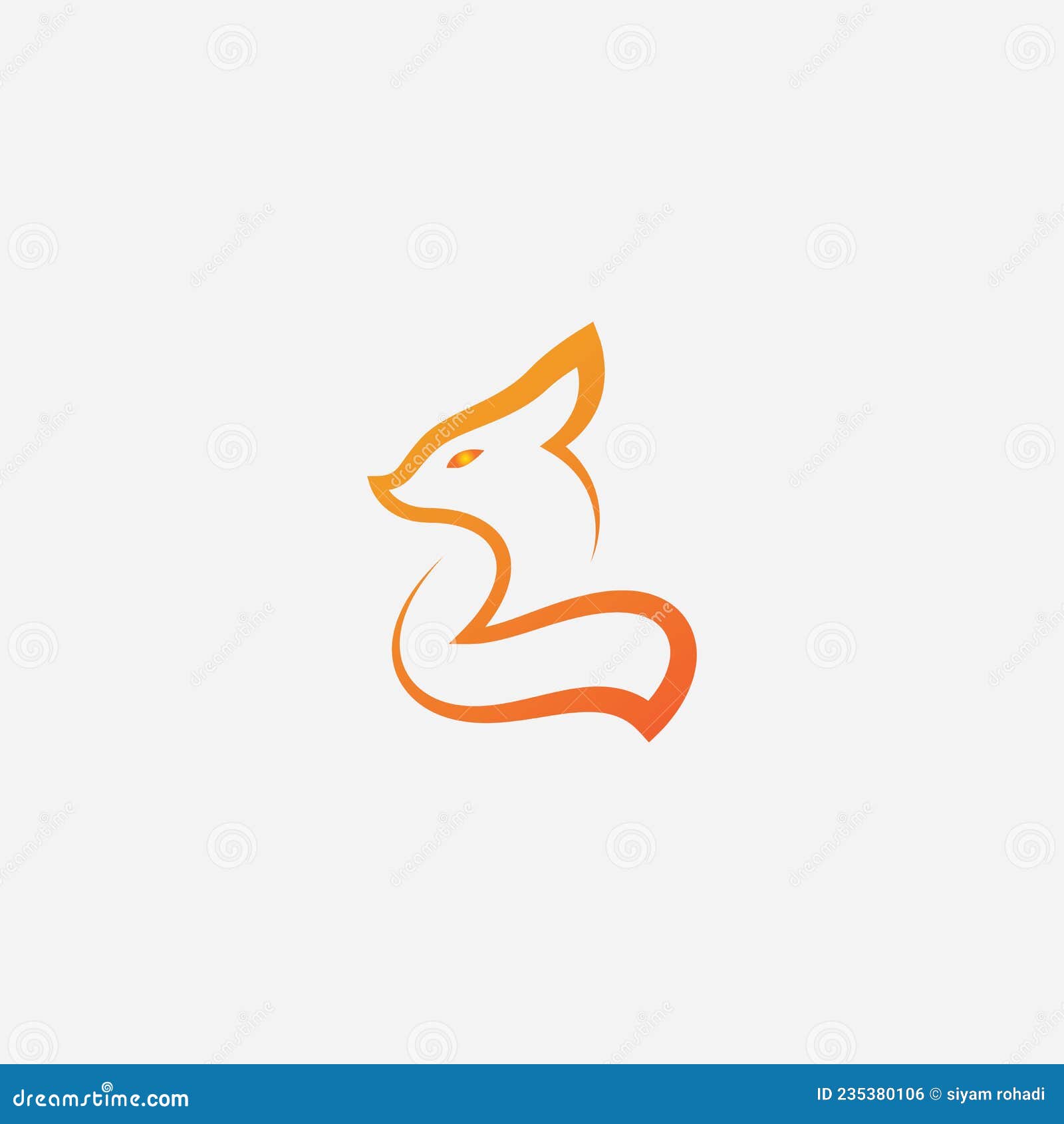 Fox Vector Illustration Icon Stock Illustration - Illustration of ...