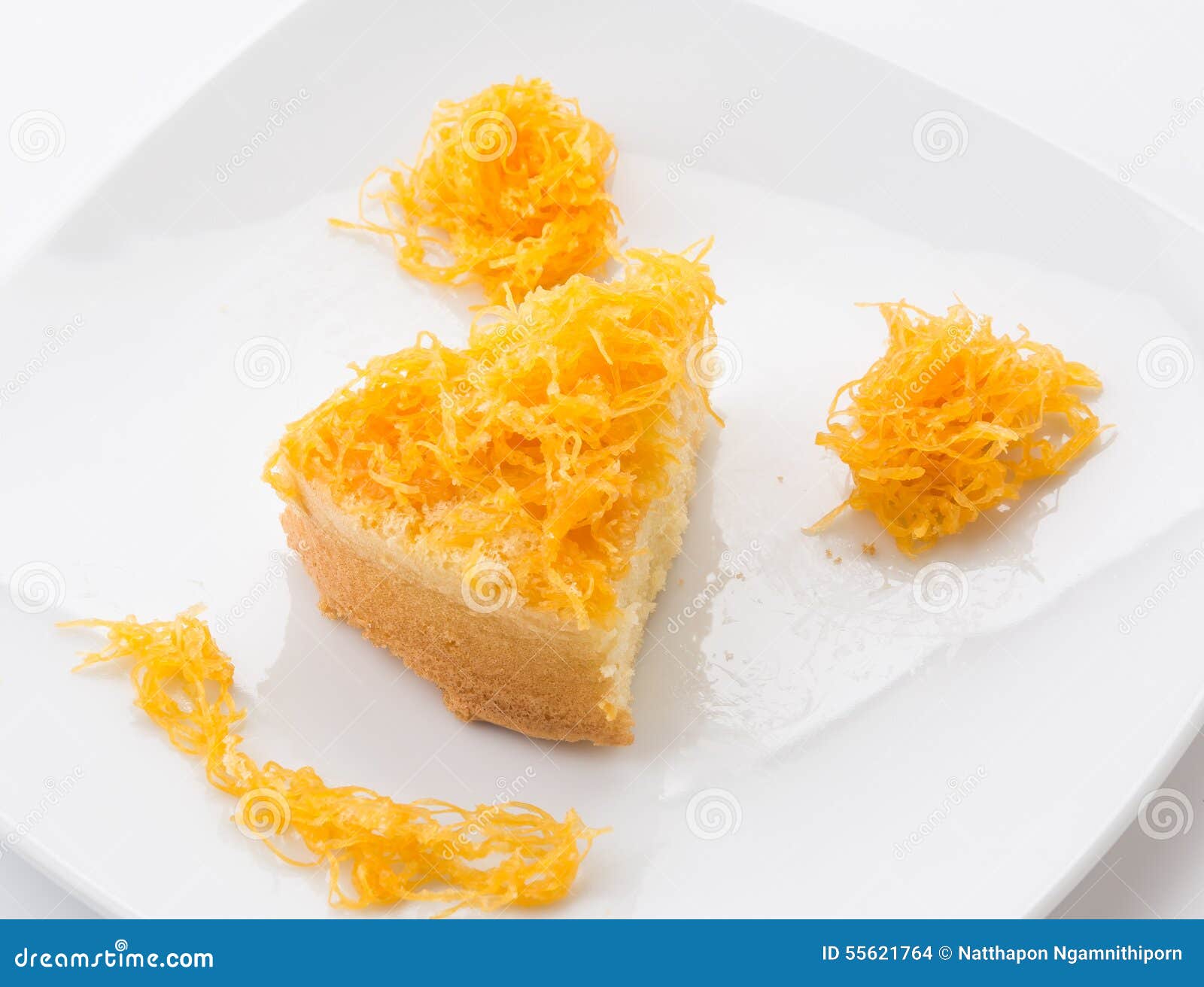 Foy thong cake stock photo. Image of coconut, delicious - 55621764