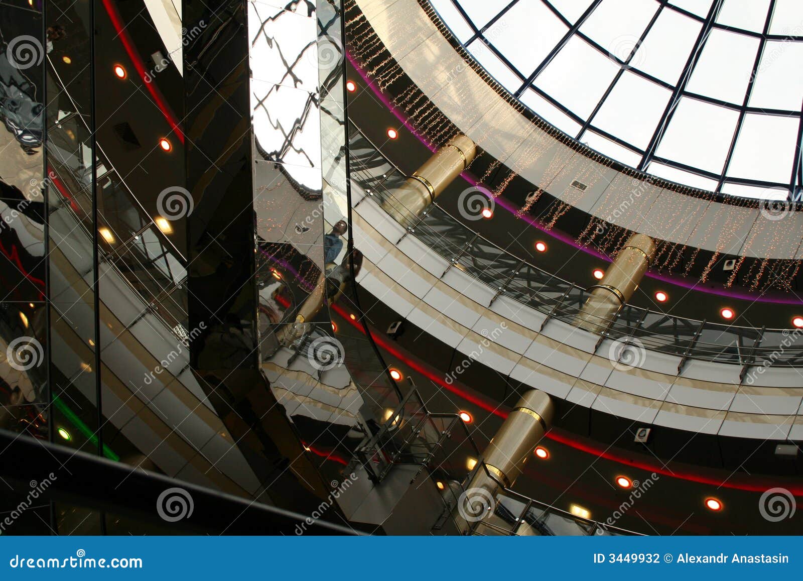 Foyer of big shop. stock photo. Image of courtesy, buying - 3449932