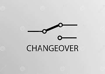 Changeover Symbol, Vector Symbol Design. Engineering Symbols Stock ...