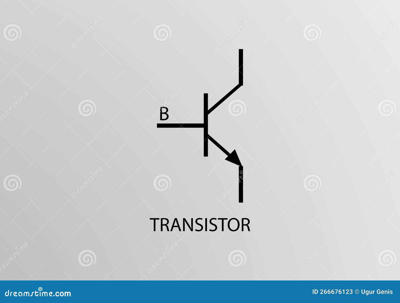 Transistor Symbol, Vector Symbol Design. Engineering Symbols Stock ...