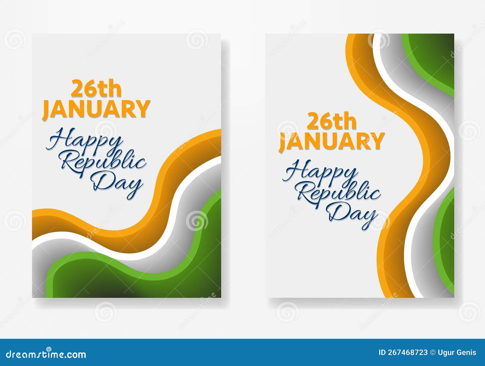 Vector Illustration of 26th of January, Republic Day Celebration of ...