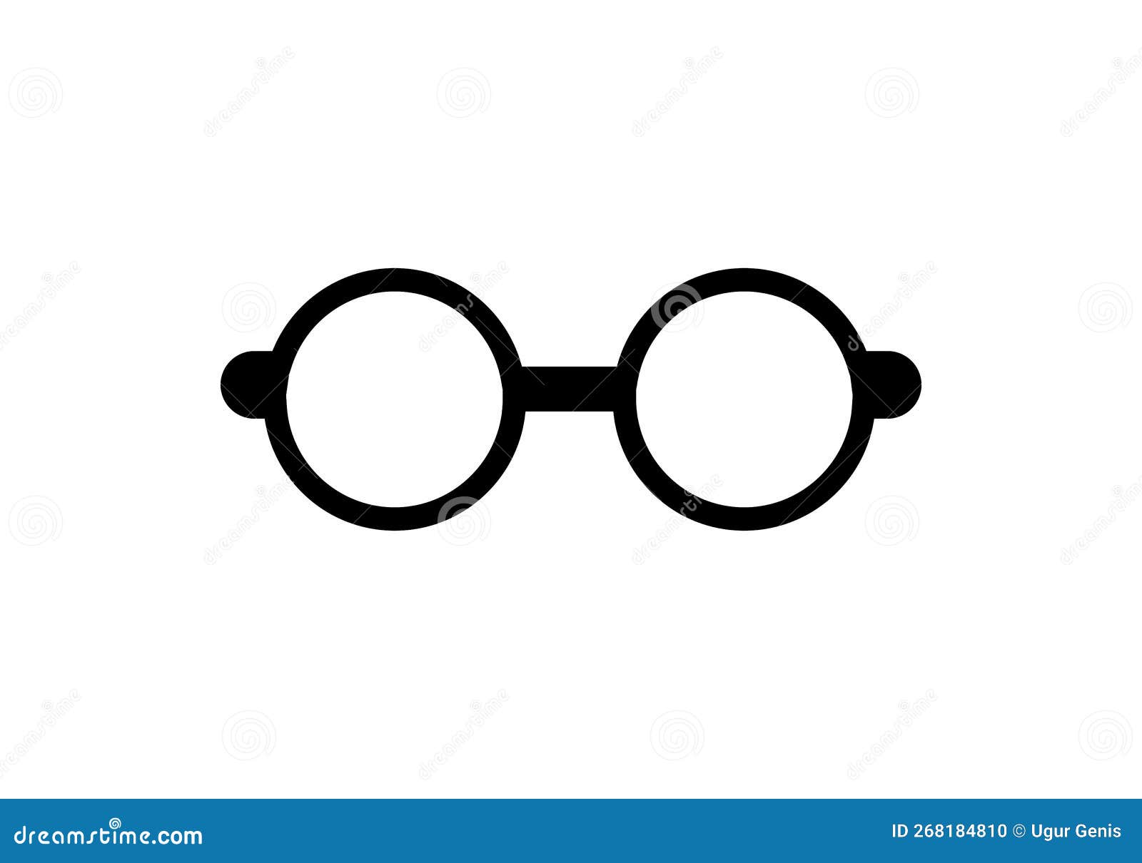 Glasses Icon Vector Trendy Design Template Ilustrasion. Stock Vector ...