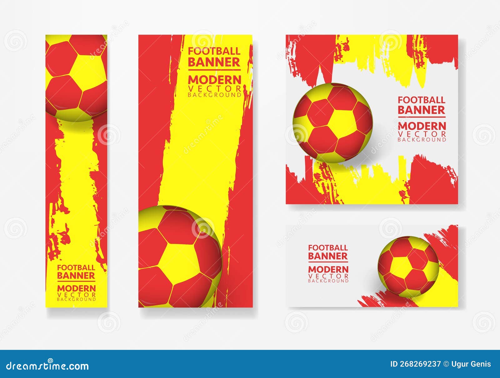 Spain Football Team with Flag Background Vector Design. Stock Vector ...