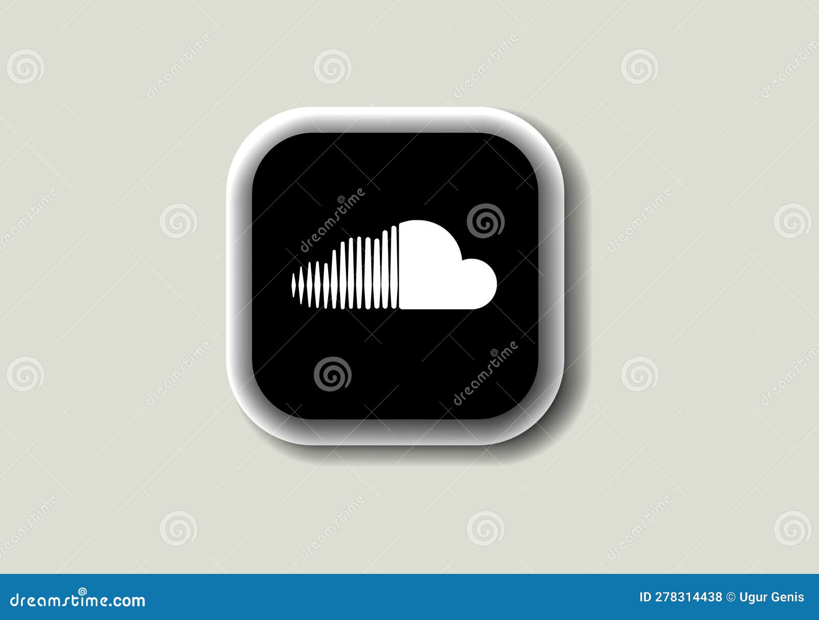 Soundcloud New Logo And Icon Printed On White Paper. Soundcloud Social ...