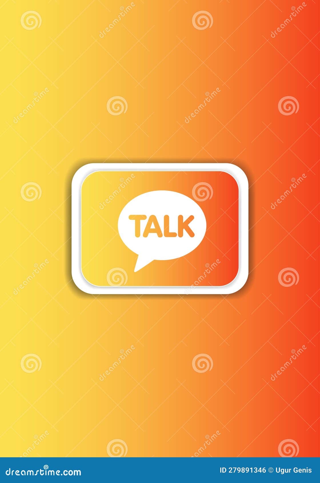 Talk Logo Sign Symbol Vector. Mobile Apps Online Service Icon Editorial ...