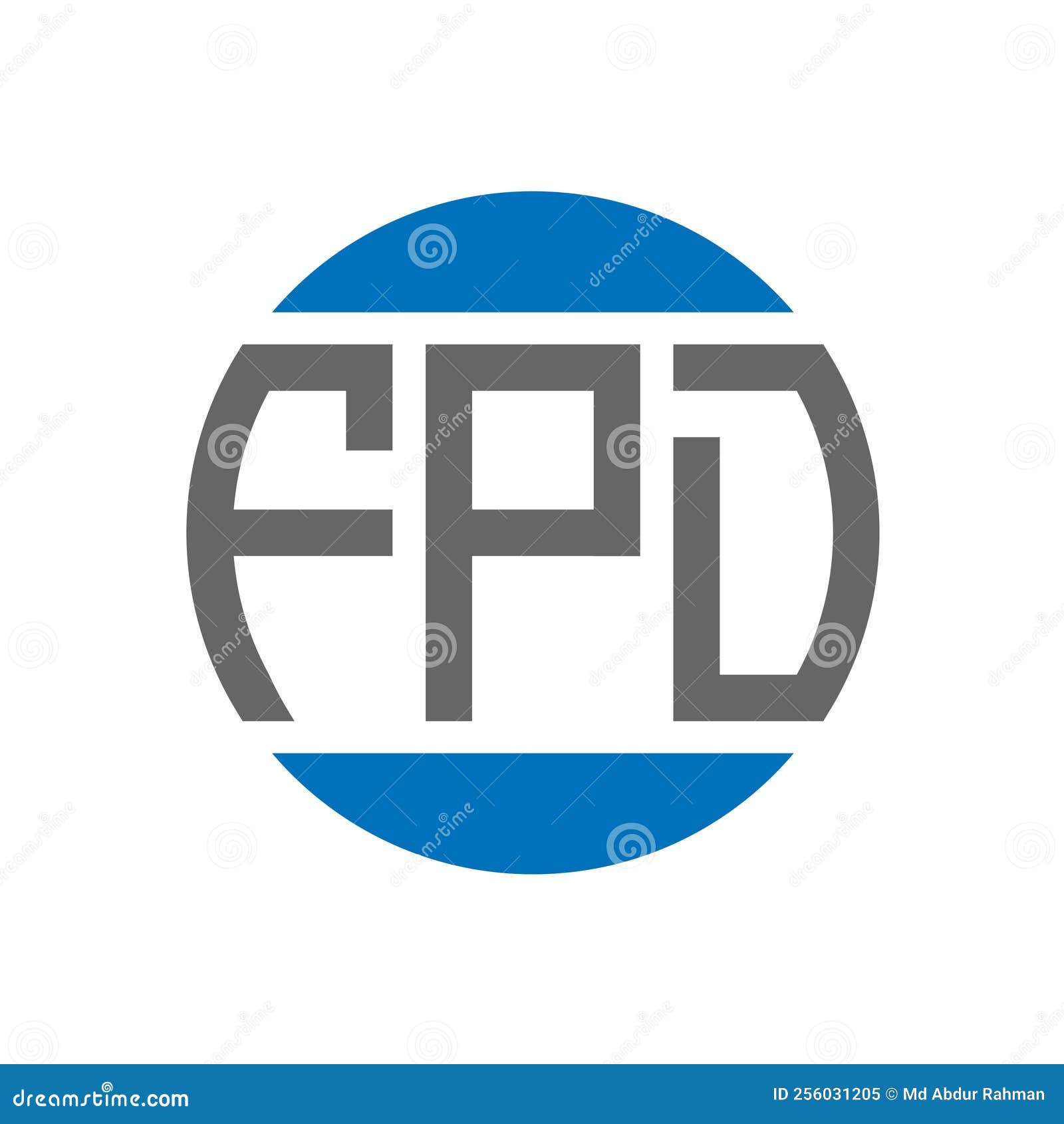 FPD Letter Logo Design on White Background. FPD Creative Initials ...