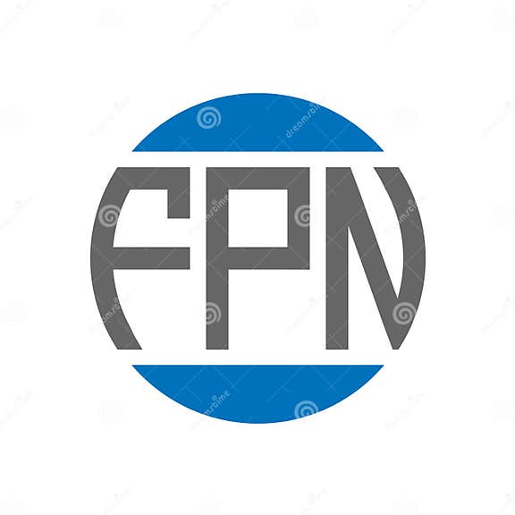 FPN Letter Logo Design on White Background. FPN Creative Initials ...