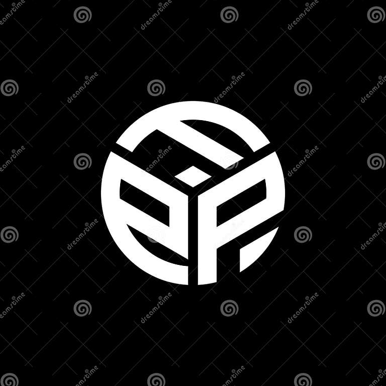 FPP Letter Logo Design on Black Background. FPP Creative Initials ...
