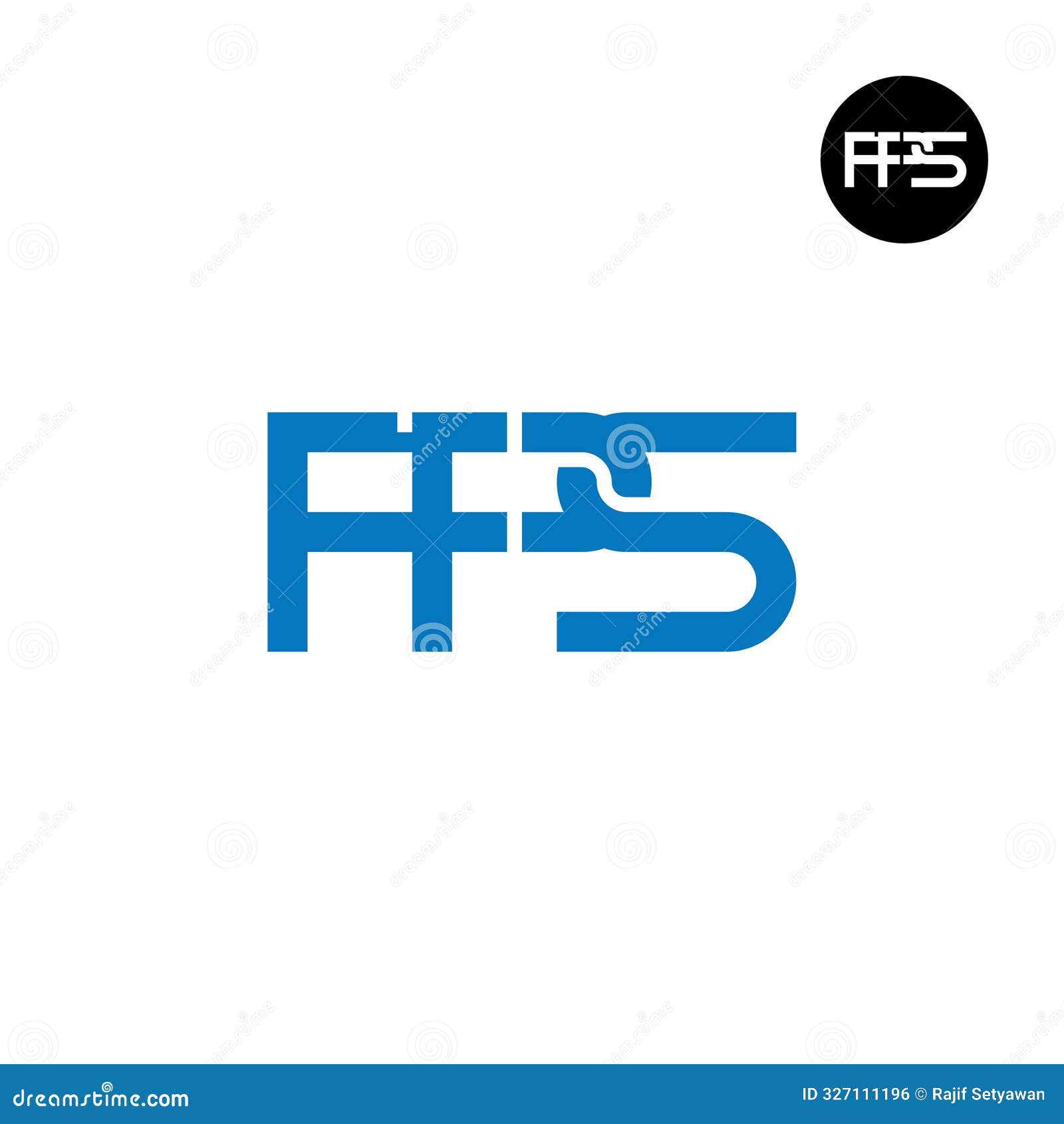 FPS Logo Letter Monogram Design Stock Vector - Illustration of ...