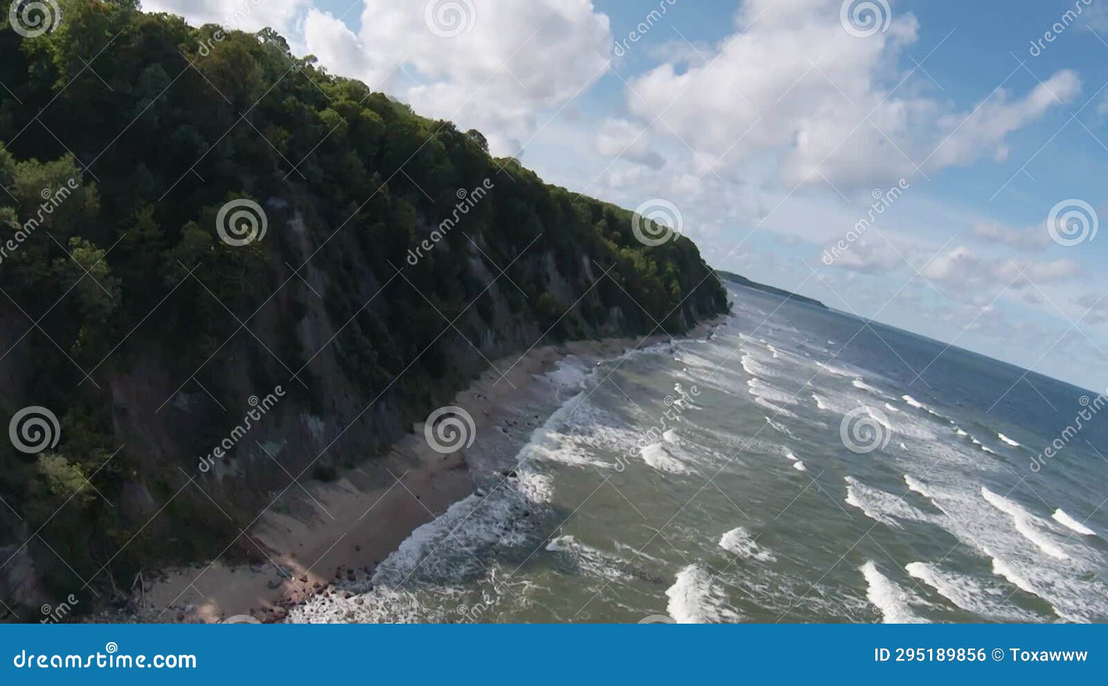Scenic View of Wavy Ocean Washing Sandy Beach Stock Footage - Video of ... Scenic View of Wavy Ocean Washing Sandy Beach Stock Footage - Video of ...