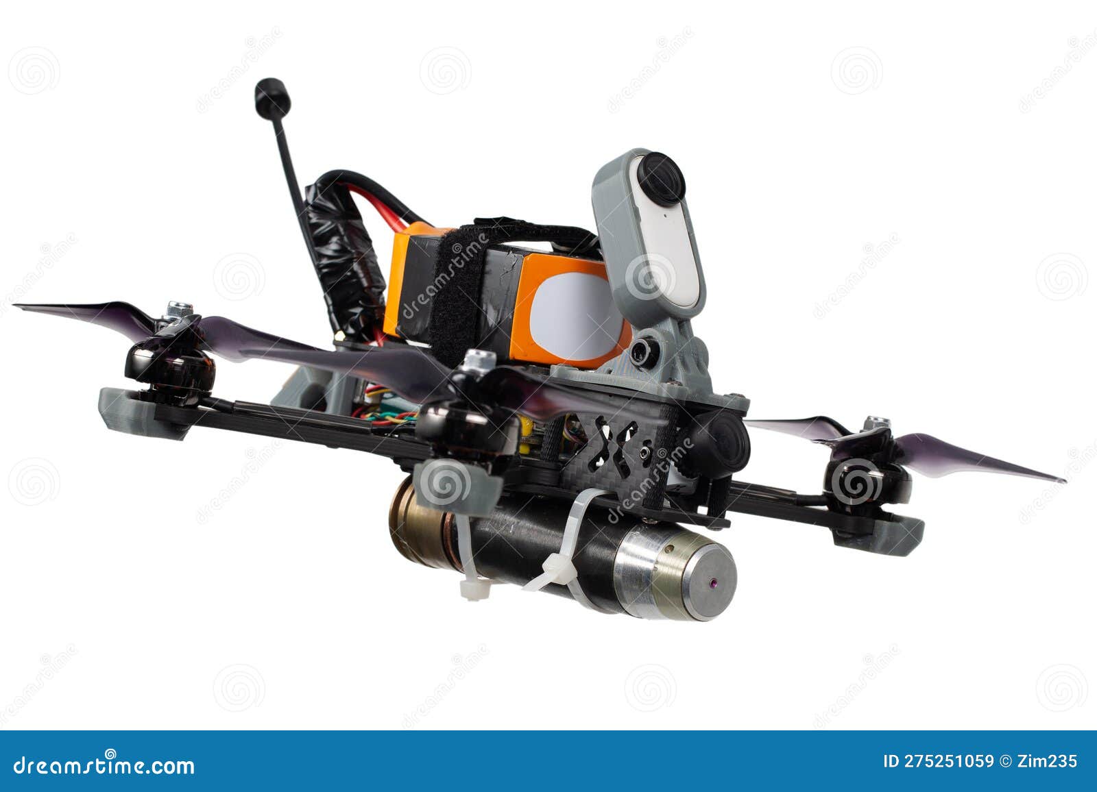FPV Drone with Grenade Warhead - Lowcost Loitering Munition for Modern ...