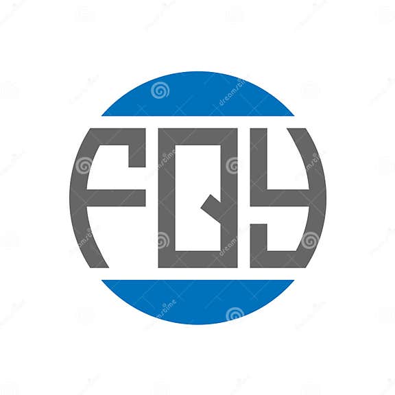 FQY Letter Logo Design on White Background. FQY Creative Initials ...