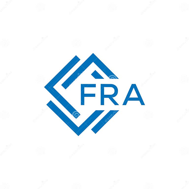 FRA Letter Logo Design on White Background. FRA Creative Circle Letter ...