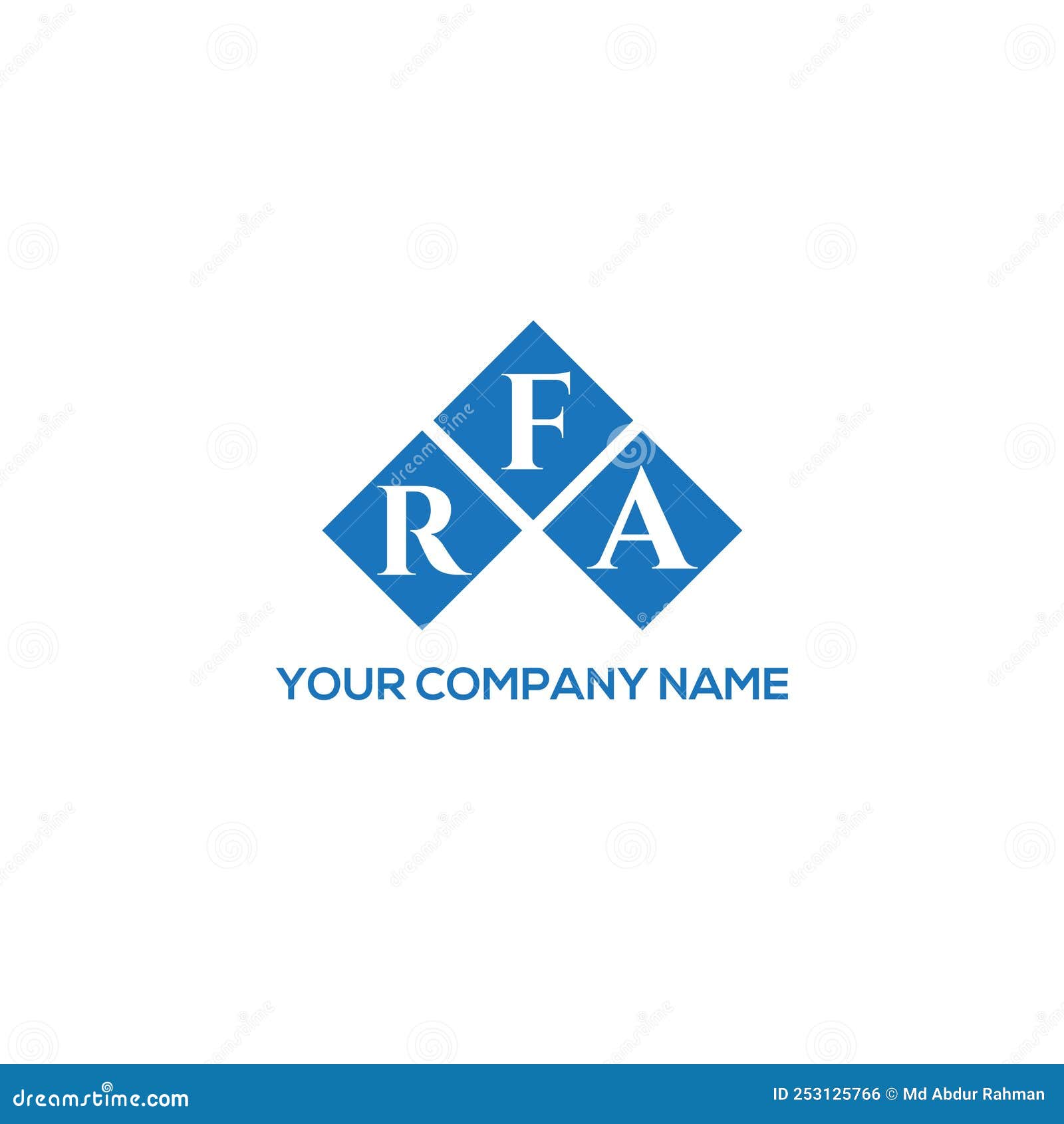 FRA Letter Logo Design on WHITE Background. FRA Creative Initials ...