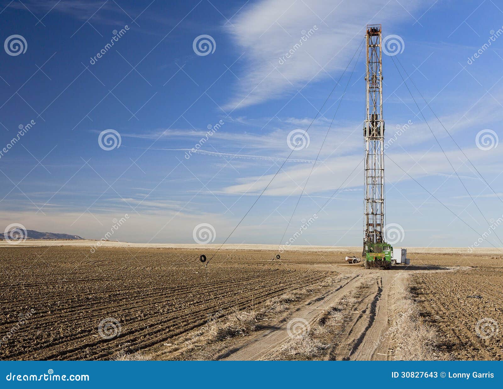 Fracking Drilling in Colorado Stock Image - Image of hydraulic ...