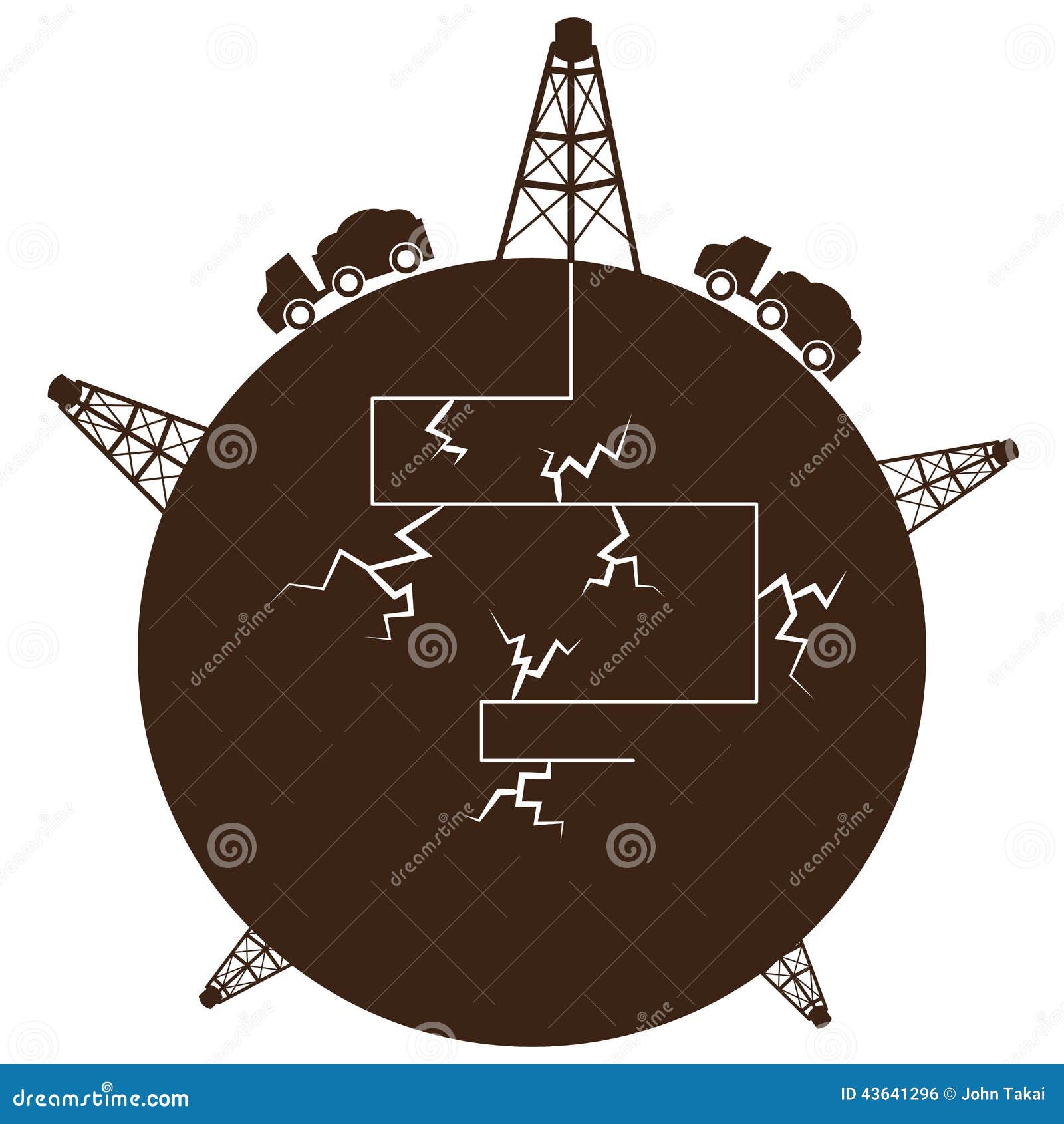 Process Of Globe Melting. Set Of Deflated Sphere Icons. Distorted ...