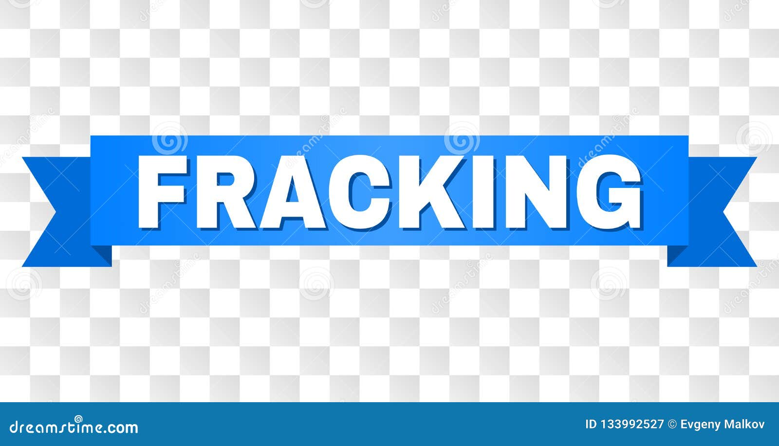 Blue Tape with FRACKING Caption Stock Vector - Illustration of badge ...