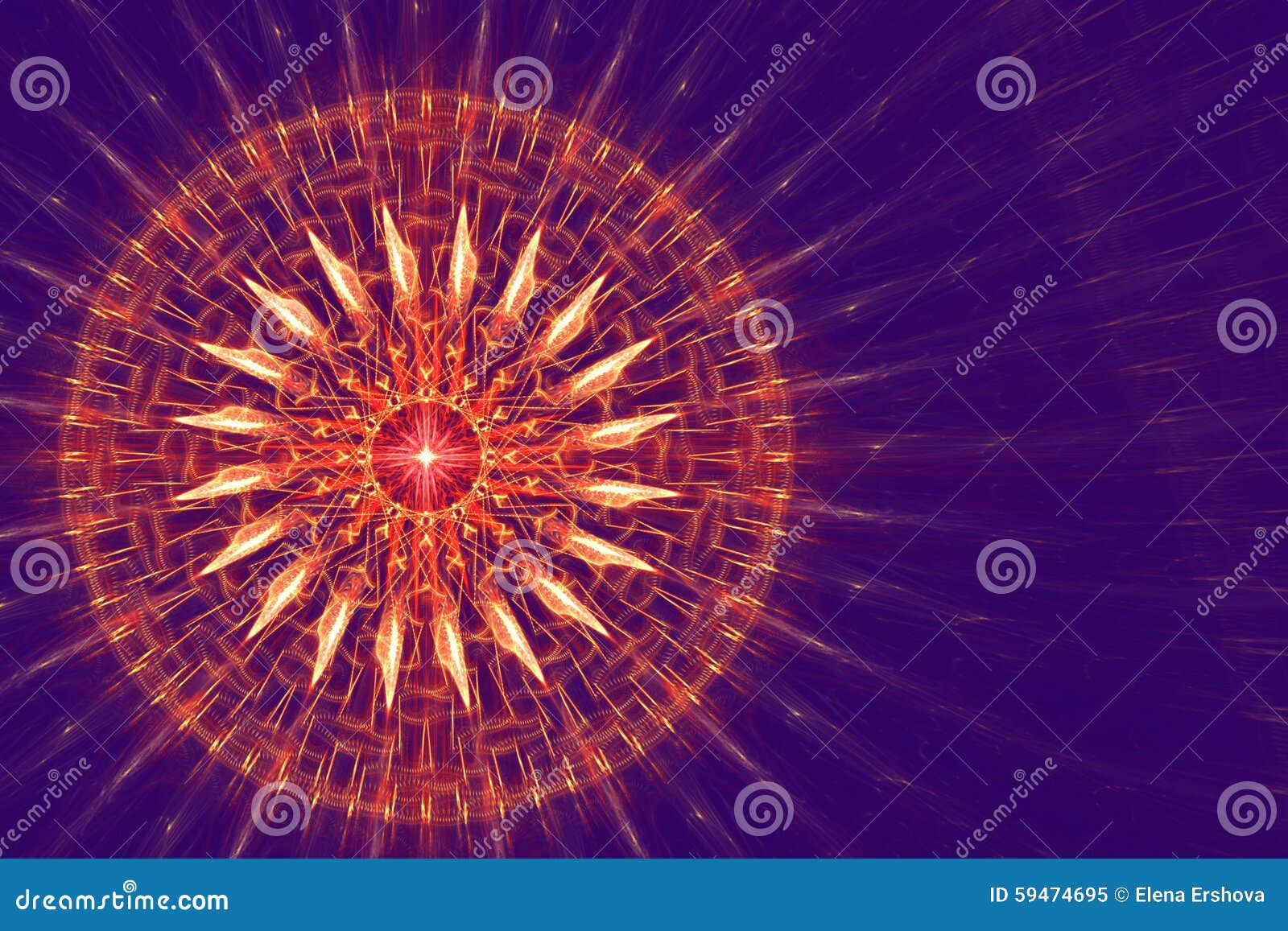 Fractal stock image. Image of symbol, decor, fantasy - 59474695