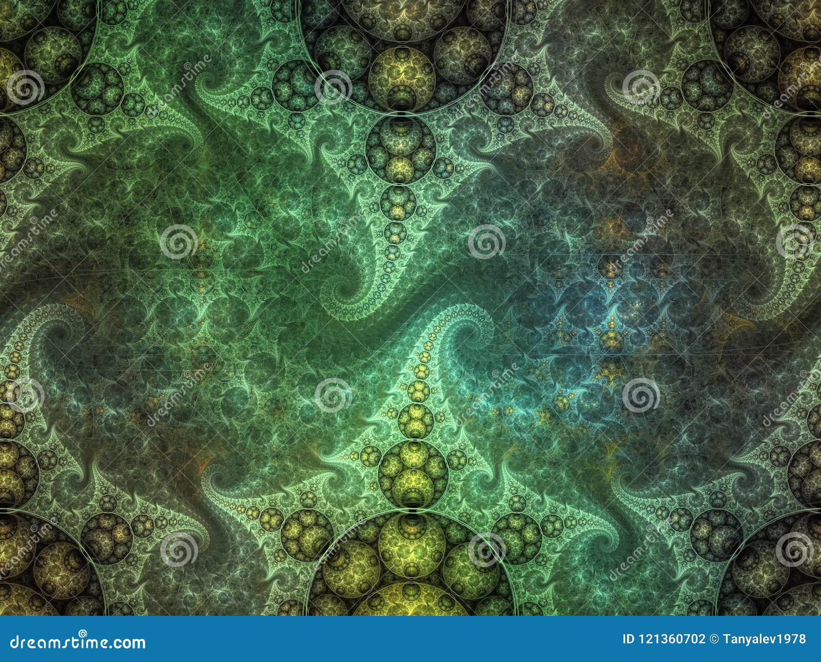 Fractal Abstract Pattern Curl Elegant Vesicle Spiral Delicate Generate ...