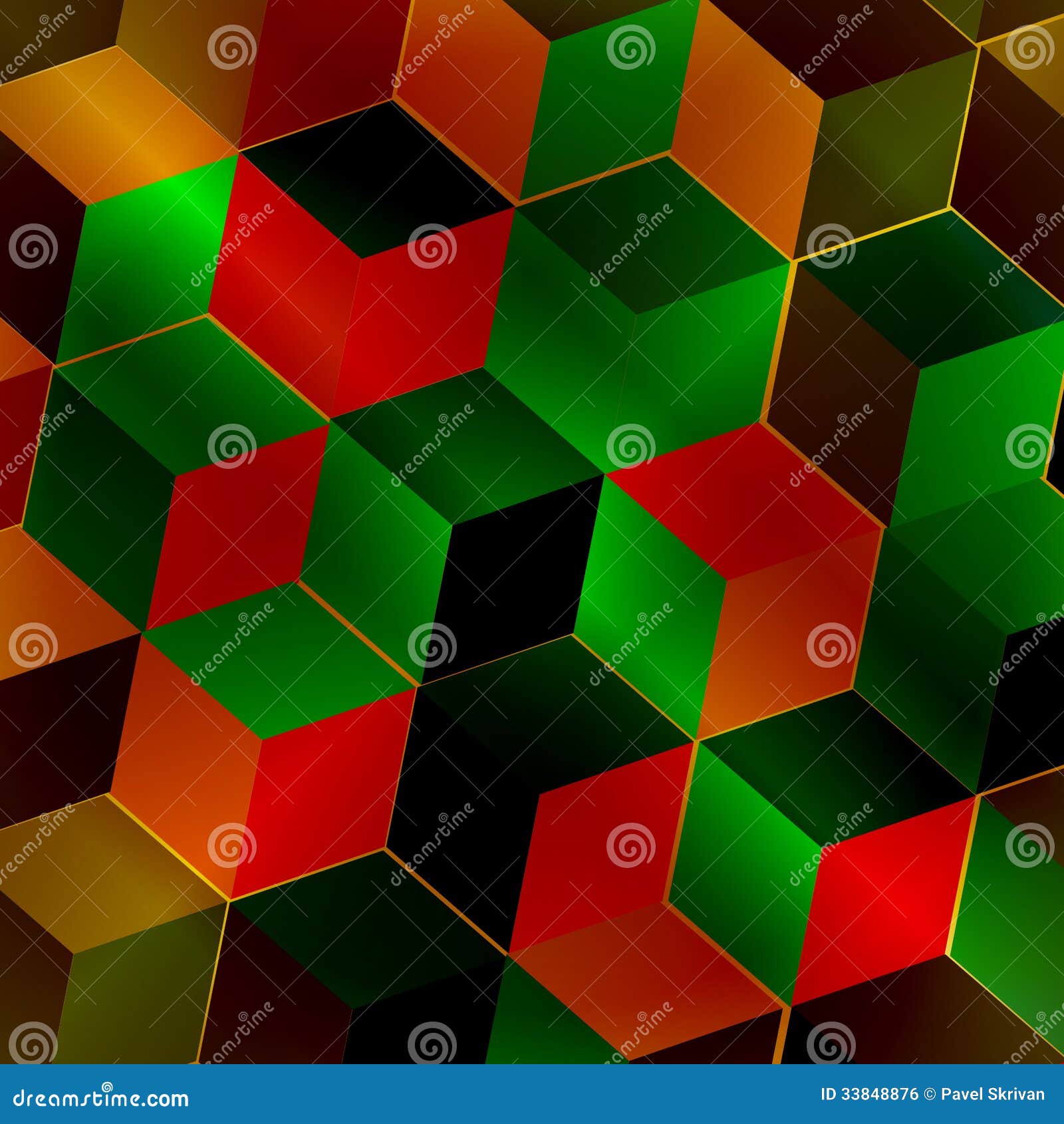 Fractal abstract square stock illustration. Illustration of internet ...