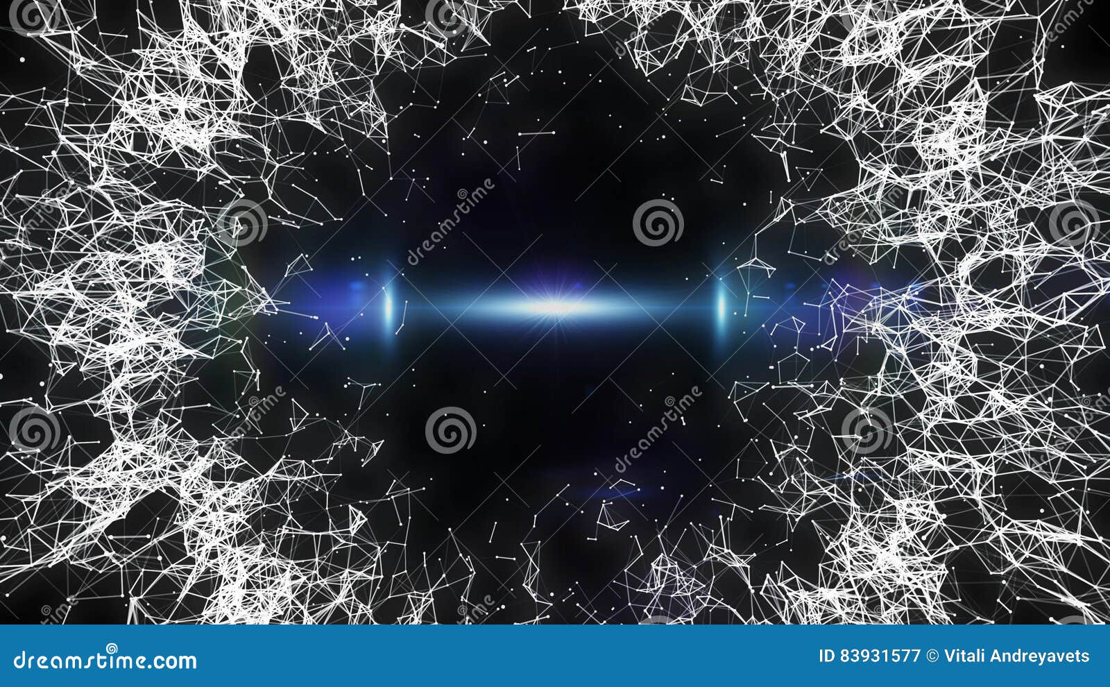 Fractal Alien Fiber Abstract Stock Illustration - Illustration of cell ...