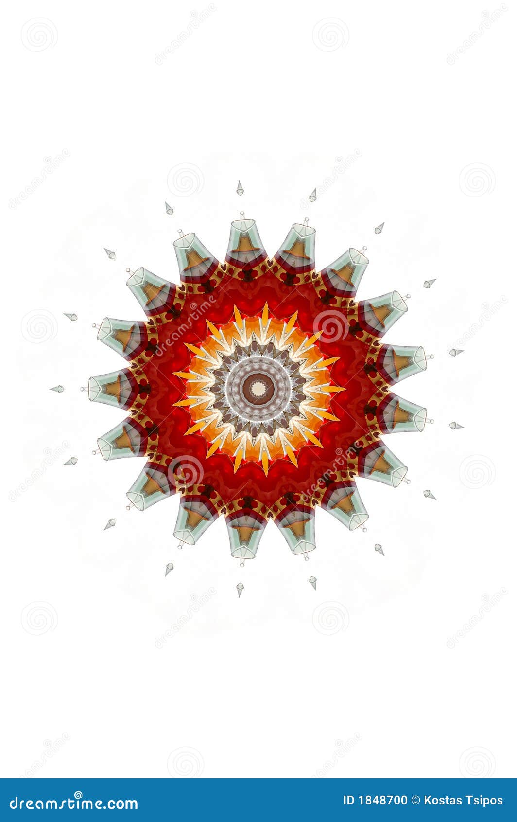 Fractal Background Picture. Image: 1848700