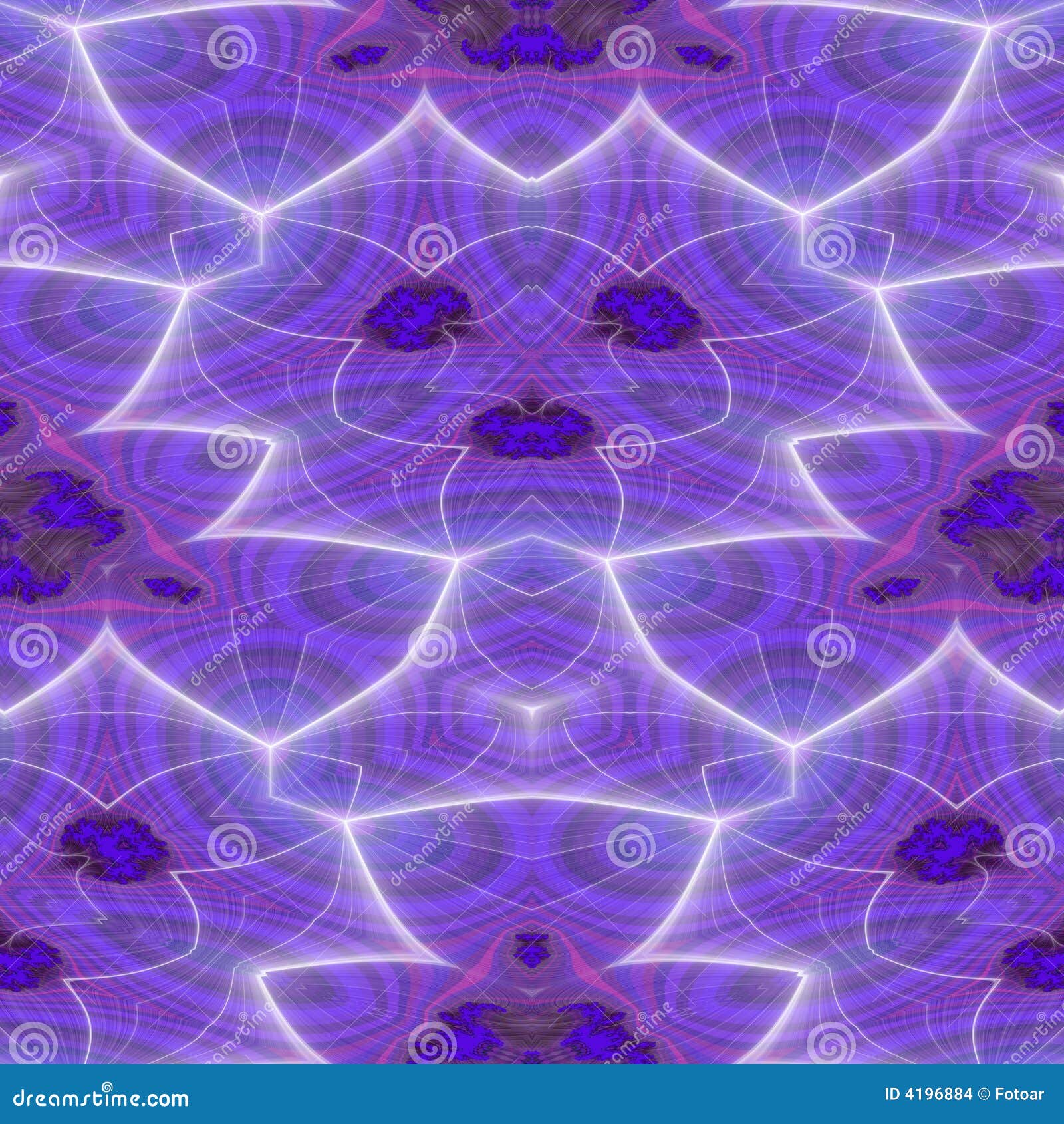 Fractal Background, Seamless Pattern Stock Illustration - Illustration ...