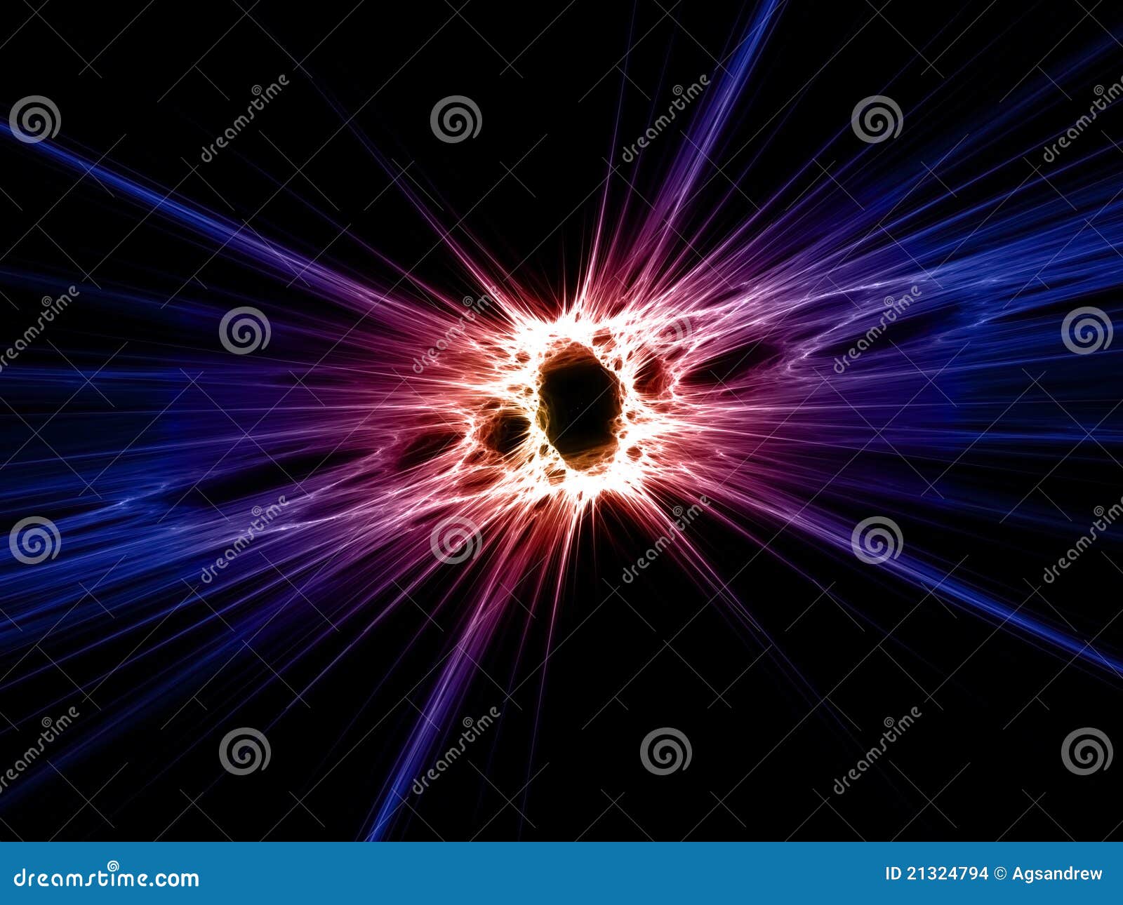 Fractal Burst stock illustration. Illustration of symmetry - 21324794