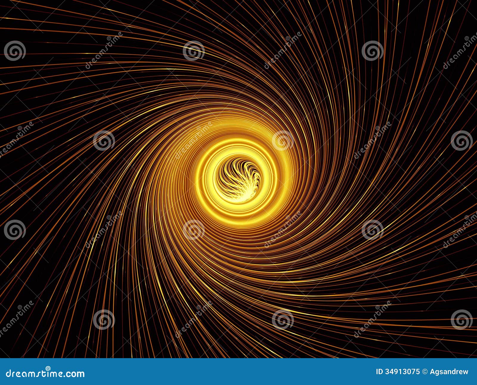 Fractal Burst Arrangement stock illustration. Illustration of revolve ...