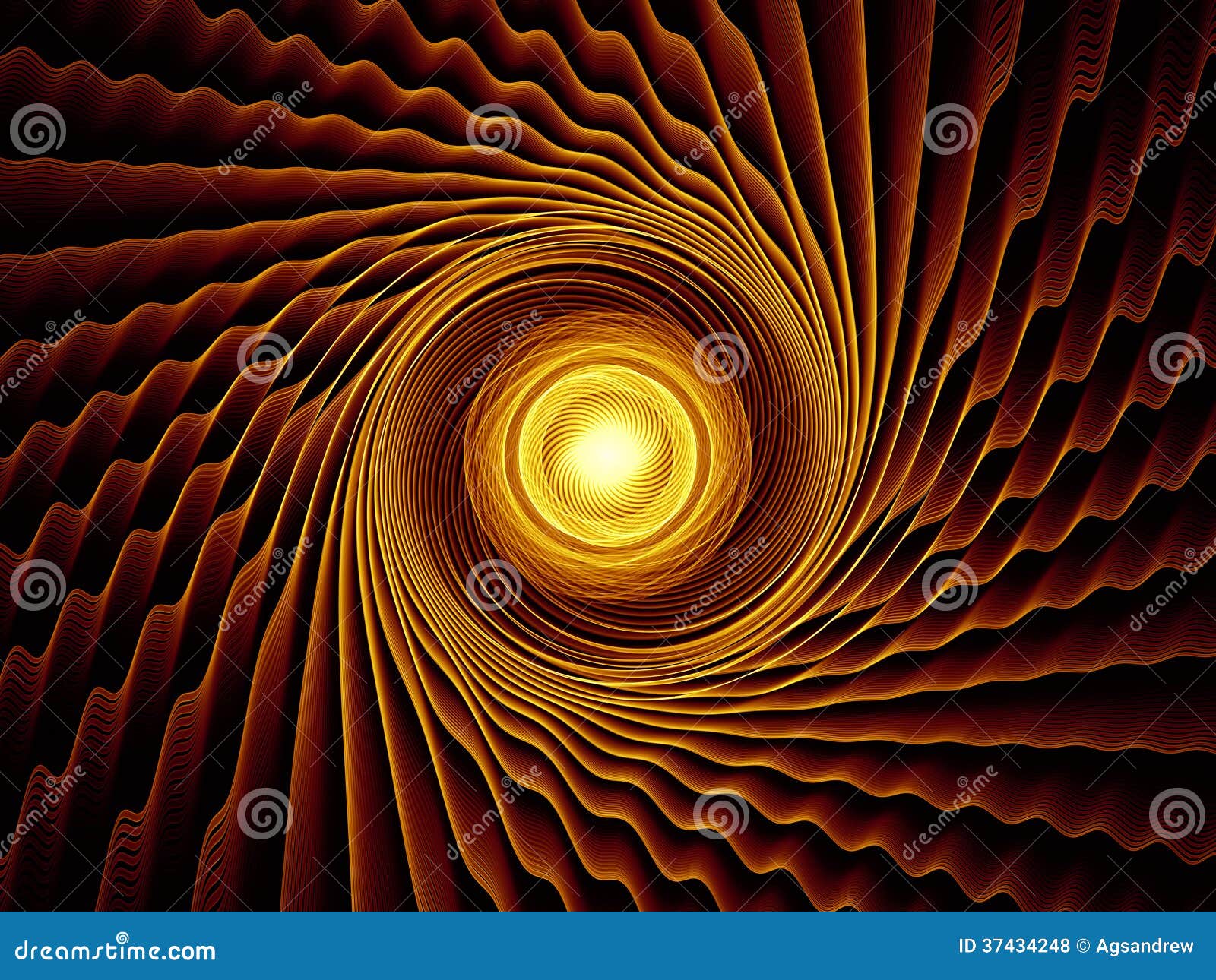 Fractal Burst Design stock illustration. Illustration of rendering ...