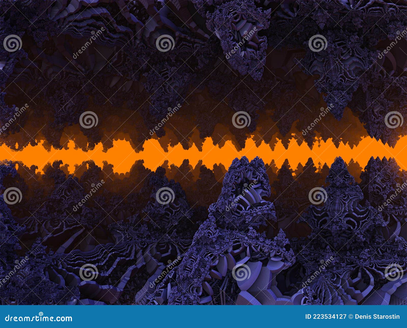 Stalactites And Stalagmites In A Cave. A Mnemonic Way To Remember The ...
