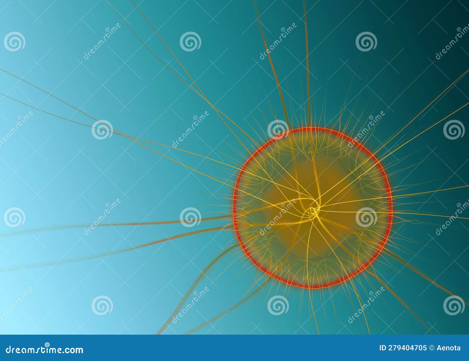 Cilia Of Cell Cartoon Vector | CartoonDealer.com #321824615