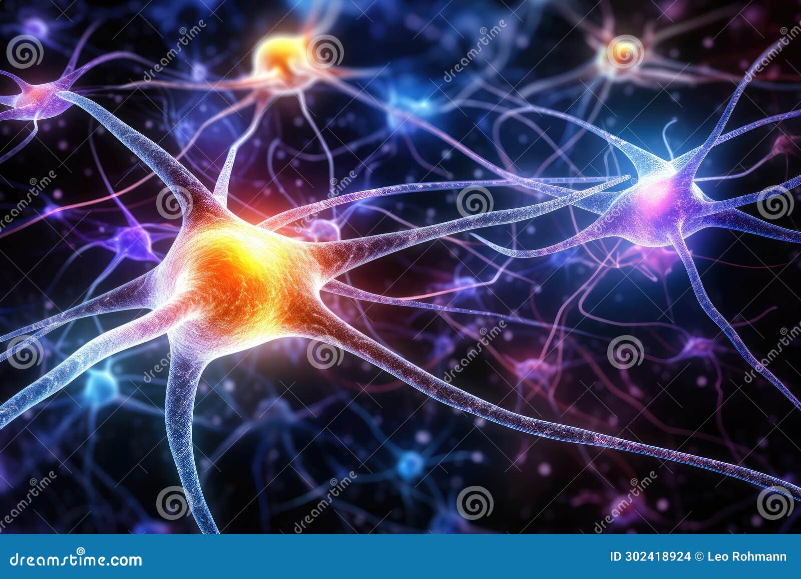 Fractal Colorful Light Brain Illustration, Educational Research ...