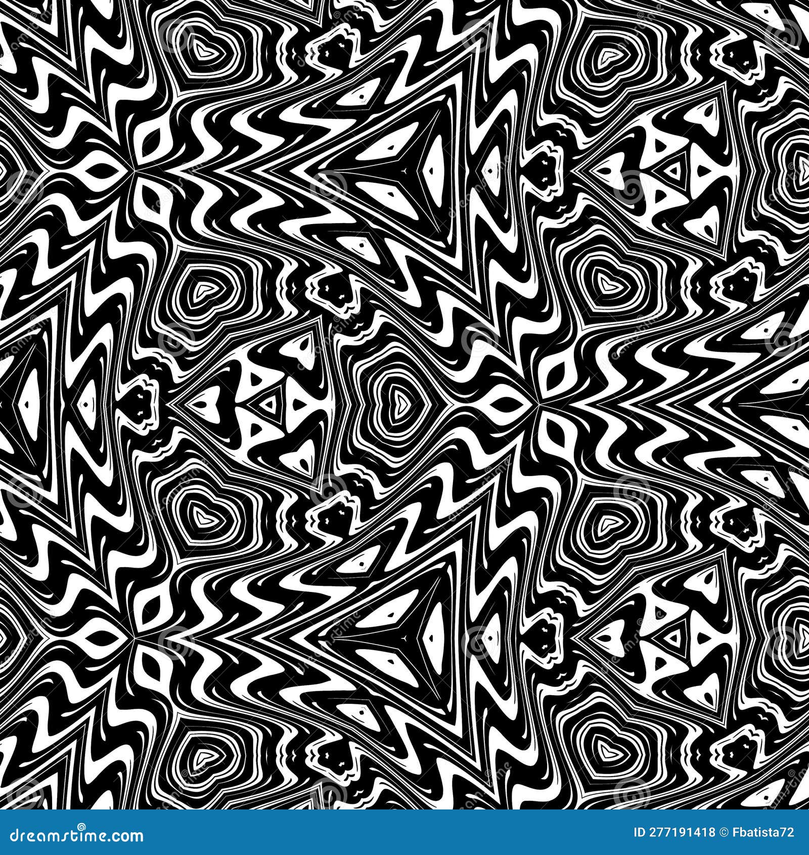 Fractal Complex Black White Patterns - Mandelbrot Set Detail, Digital ...