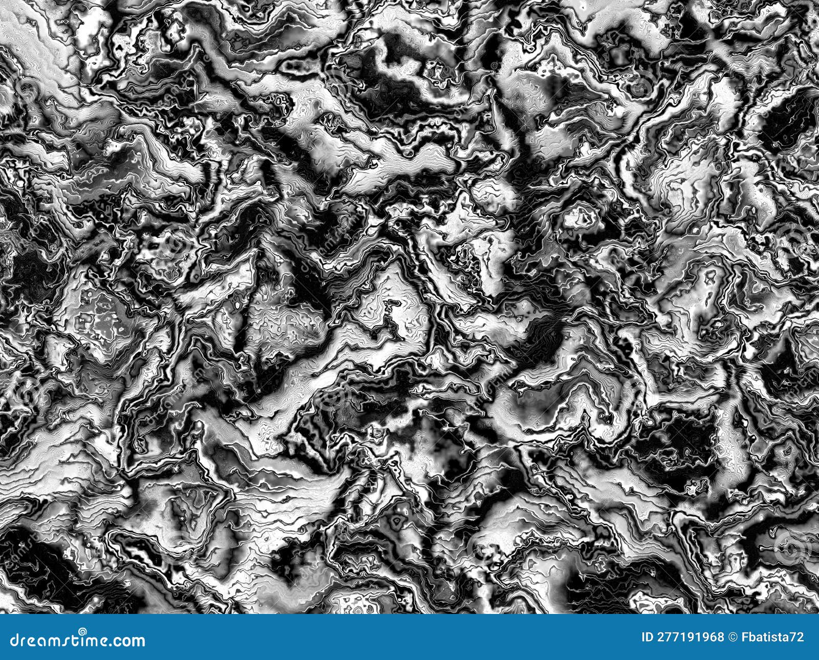 Fractal Complex Black White Patterns - Mandelbrot Set Detail, Digital ...