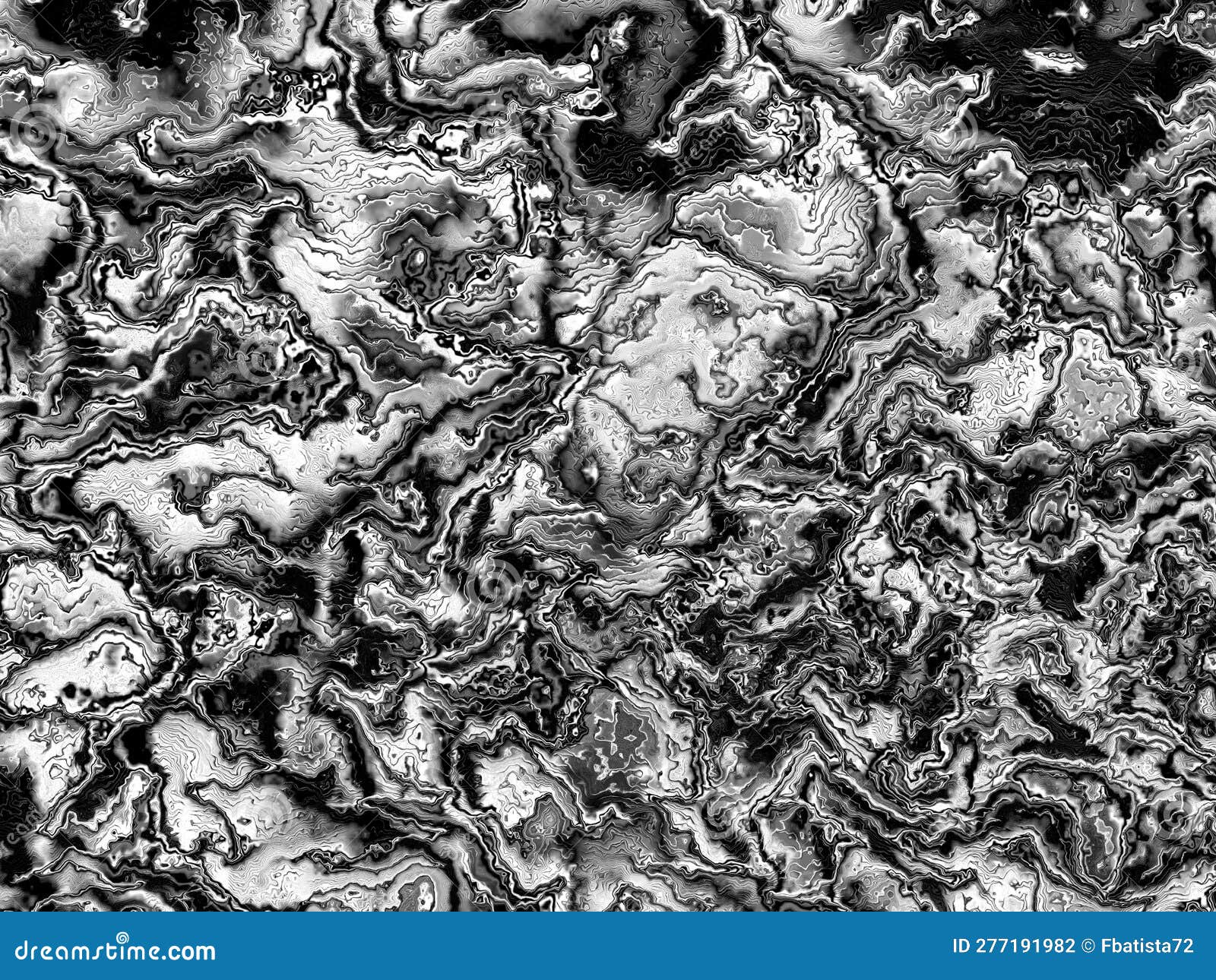 Fractal Complex Black White Patterns - Mandelbrot Set Detail, Digital ...