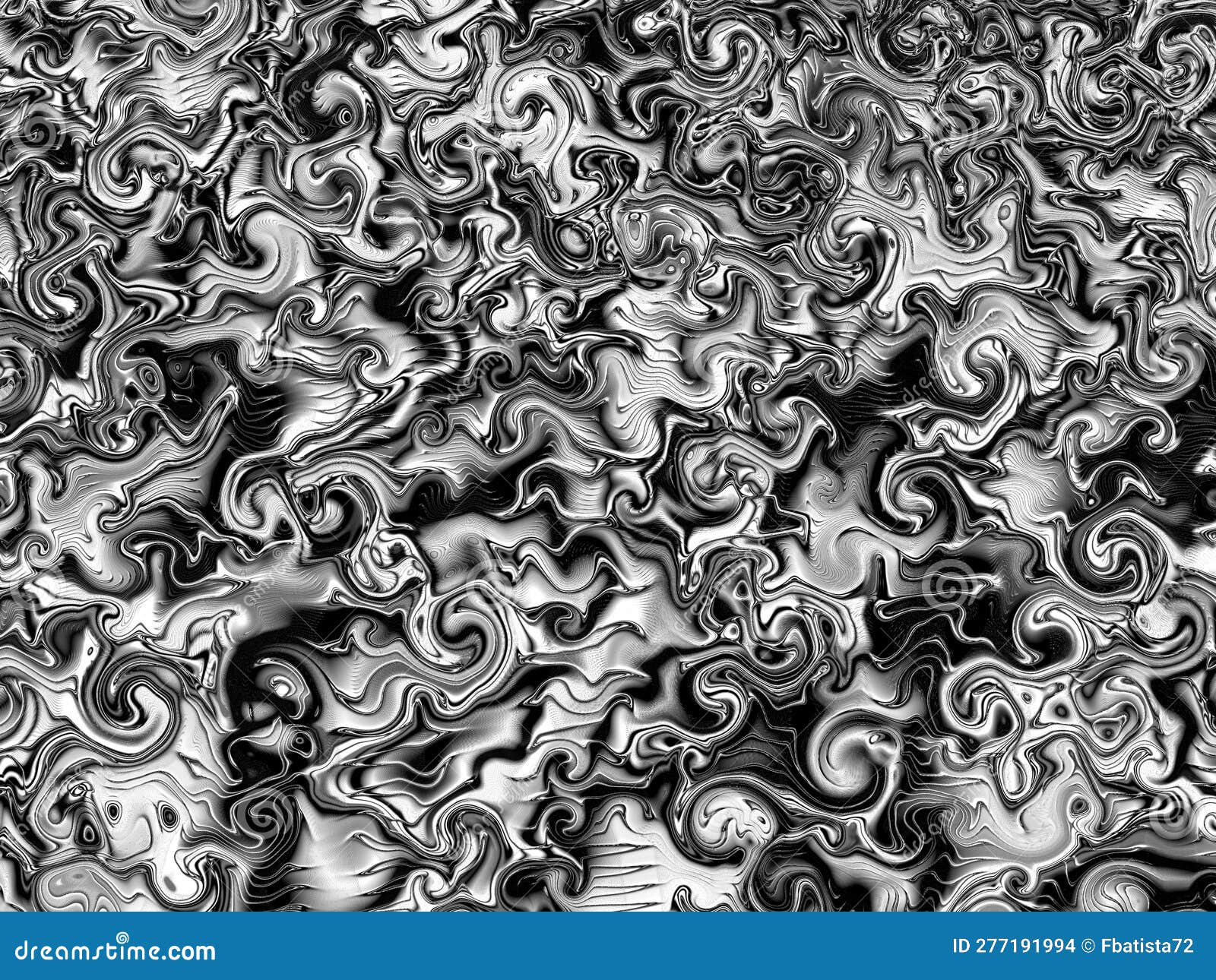 Fractal Complex Black White Patterns - Mandelbrot Set Detail, Digital ...