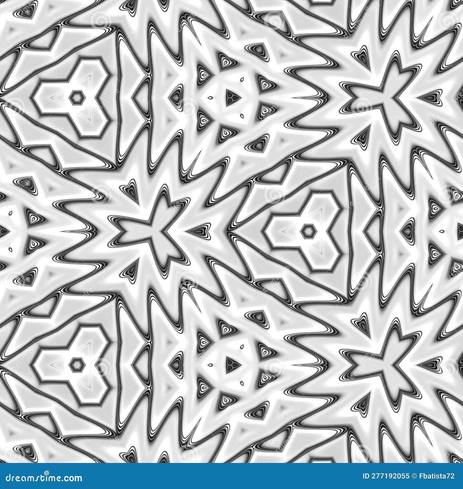 Fractal Complex Black White Patterns - Mandelbrot Set Detail, Digital ...