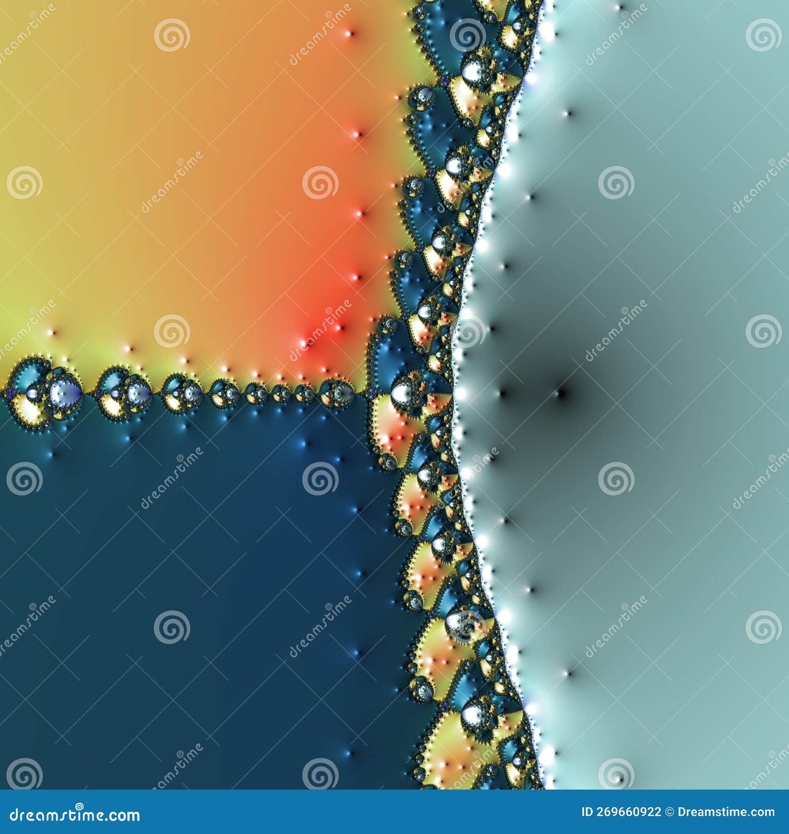 Fractal Complex Color - Mandelbrot Set Detail, Digital Artwork for ...