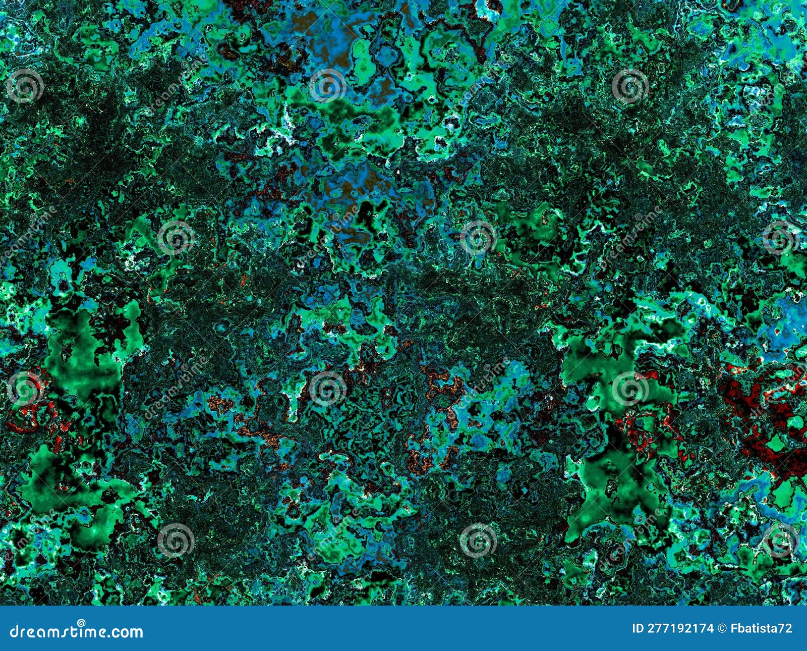 Fractal Complex Green Patterns - Mandelbrot Set Detail, Digital Artwork ...